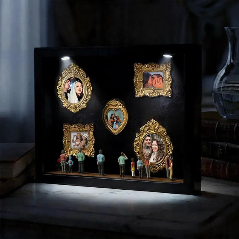 Personalized Couples Mini Museum Frame – Luigina