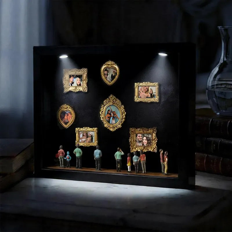 Personalized Couples Mini Museum Frame – Luigina